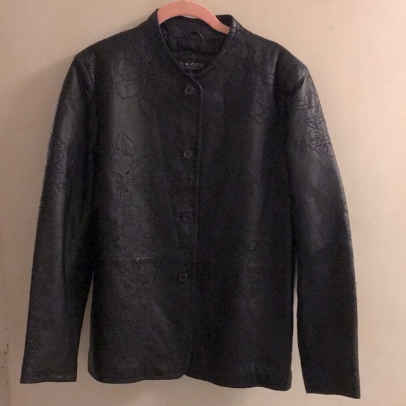 Dialogue | Jackets & Coats | Leather Jacket | Poshmark